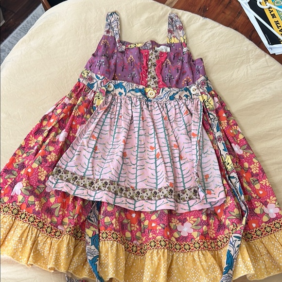 Matilda Jane | Dresses | Matilda Jane Kira Knot Apron Dress Yellow ...